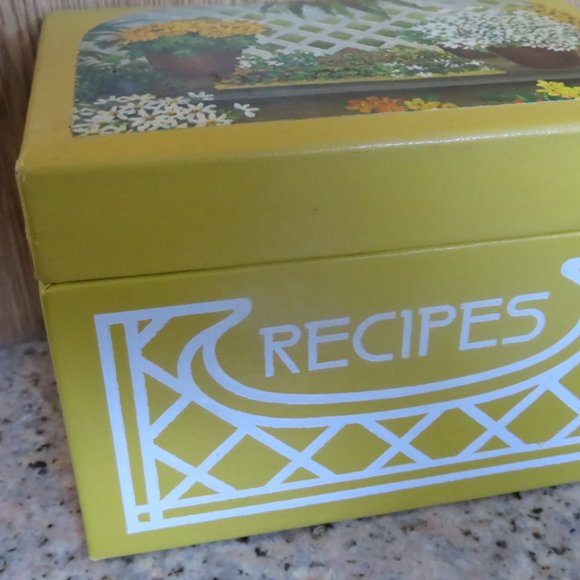 Regal Gifts | Kitchen | Vintage Regal Gifts Recipe Box Cardboard With ...